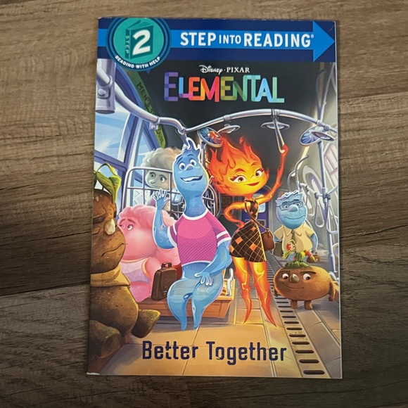 Disney | Toys | Disney Pixar Elemental Better Together Book Step Into ...